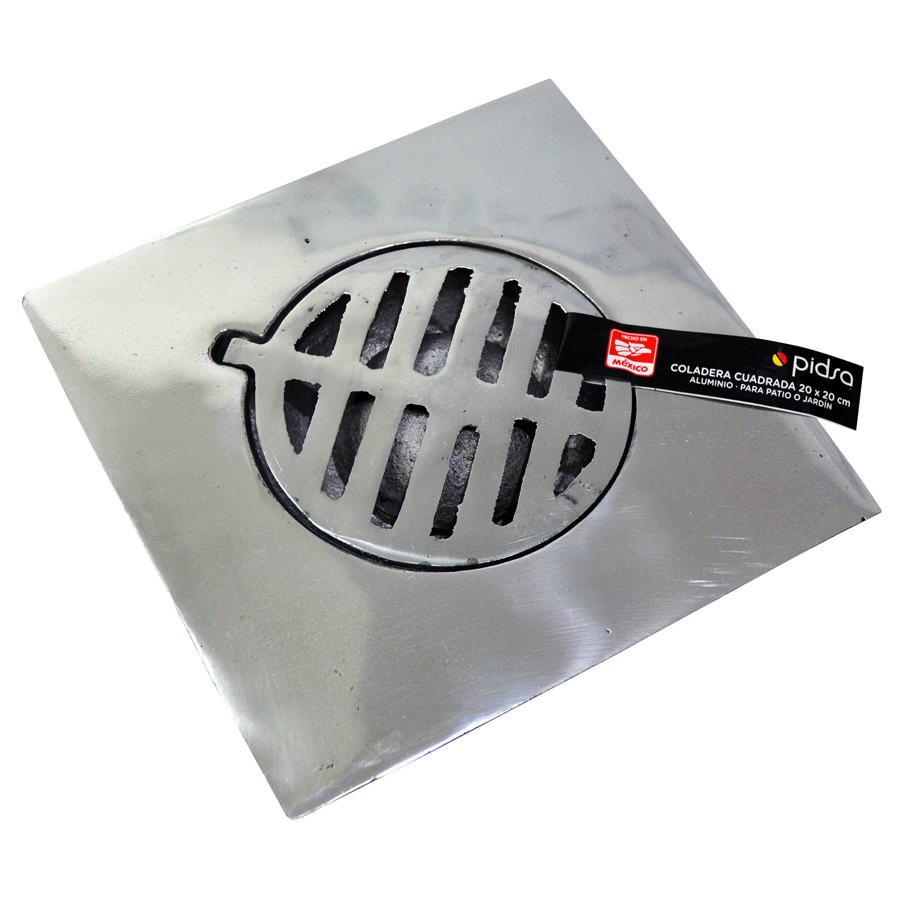 Pidsa Coladera Cuadrada Aluminio 18x18cm Ace Hardware México