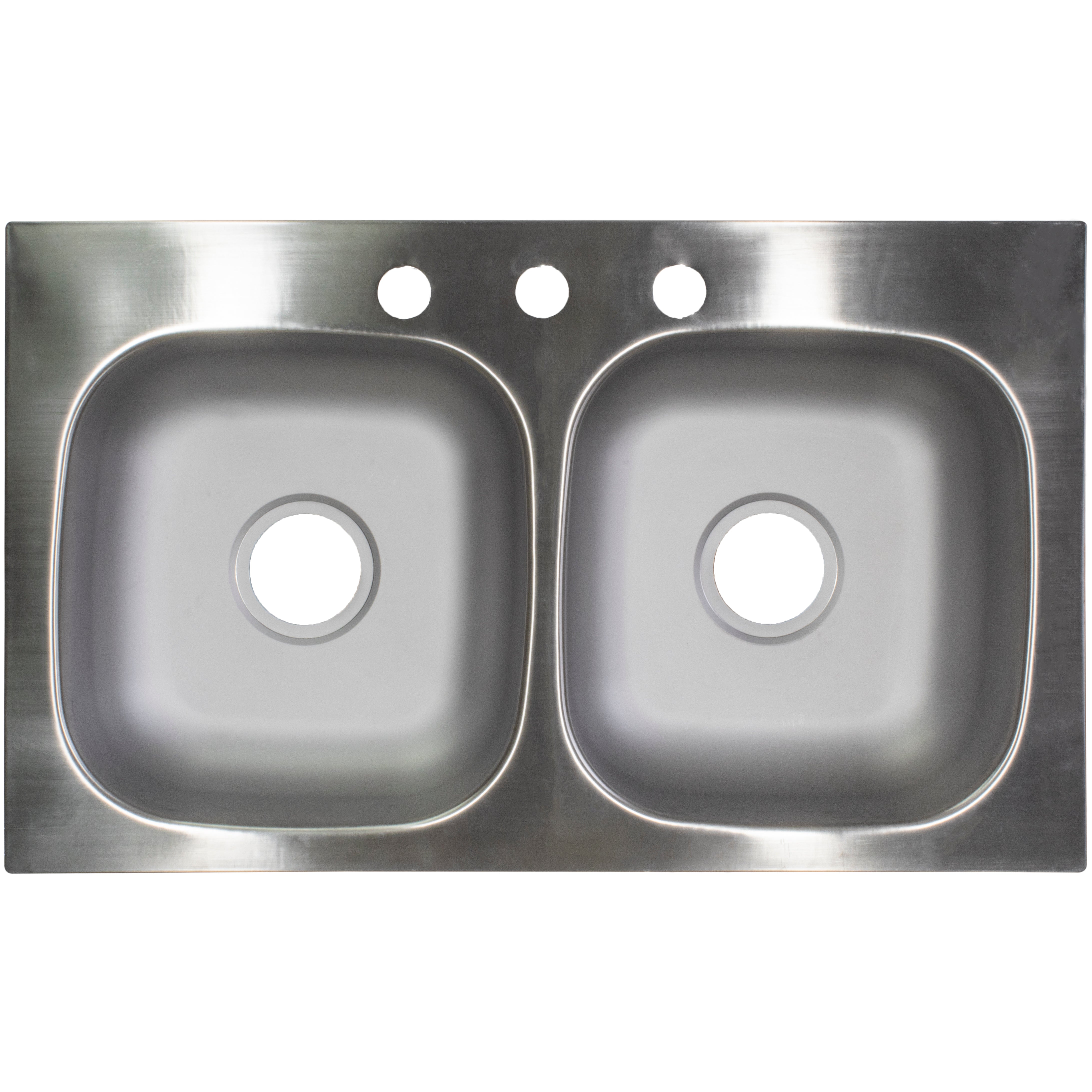 Miber Fregadero Doble Tarja De Empotrar De Acero 48cm Ace Hardware México